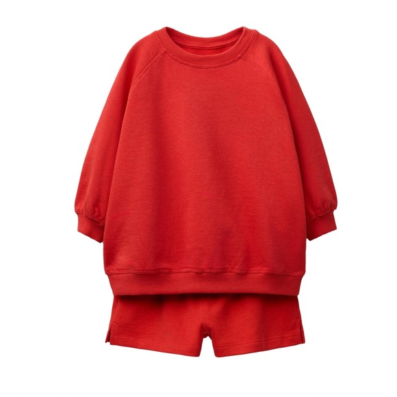 Zara | Matching Sets | Zara Casa Lawa Kids Red Matching Set | Poshmark